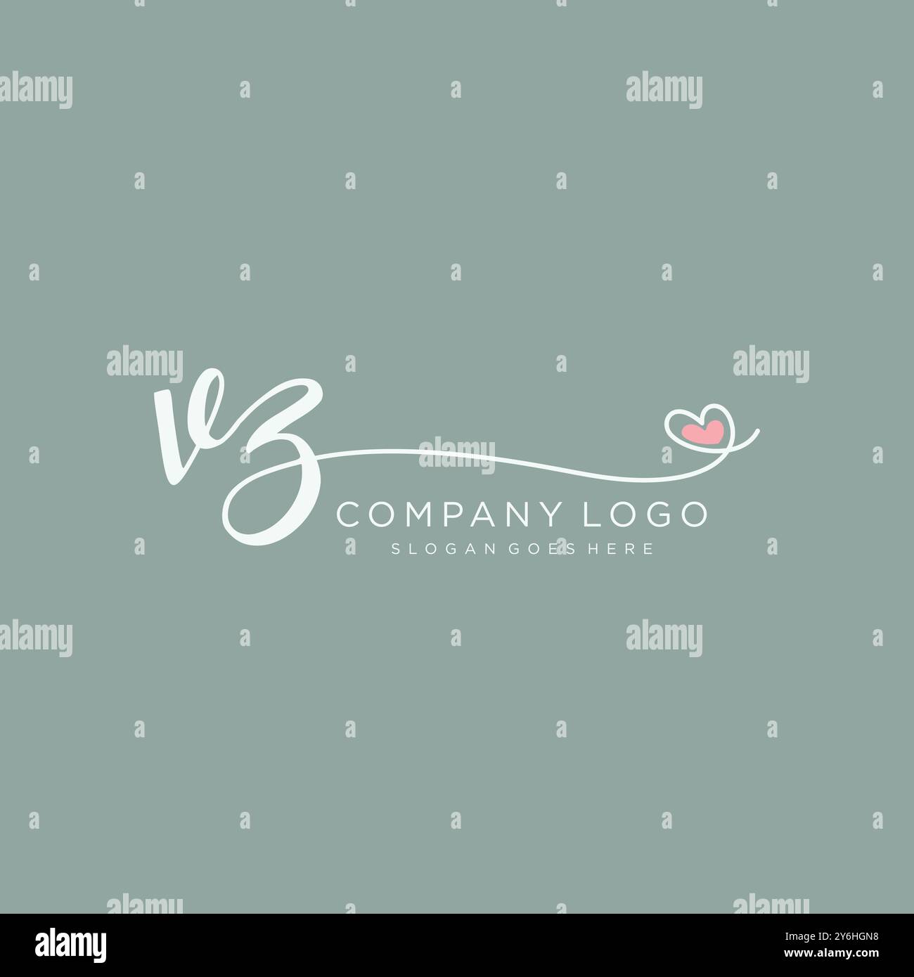 Vz initials logo Stock Vector Images - Alamy