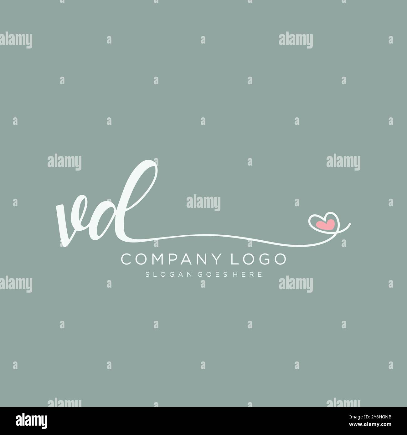 Initial vd logo hi-res stock photography and images - Alamy
