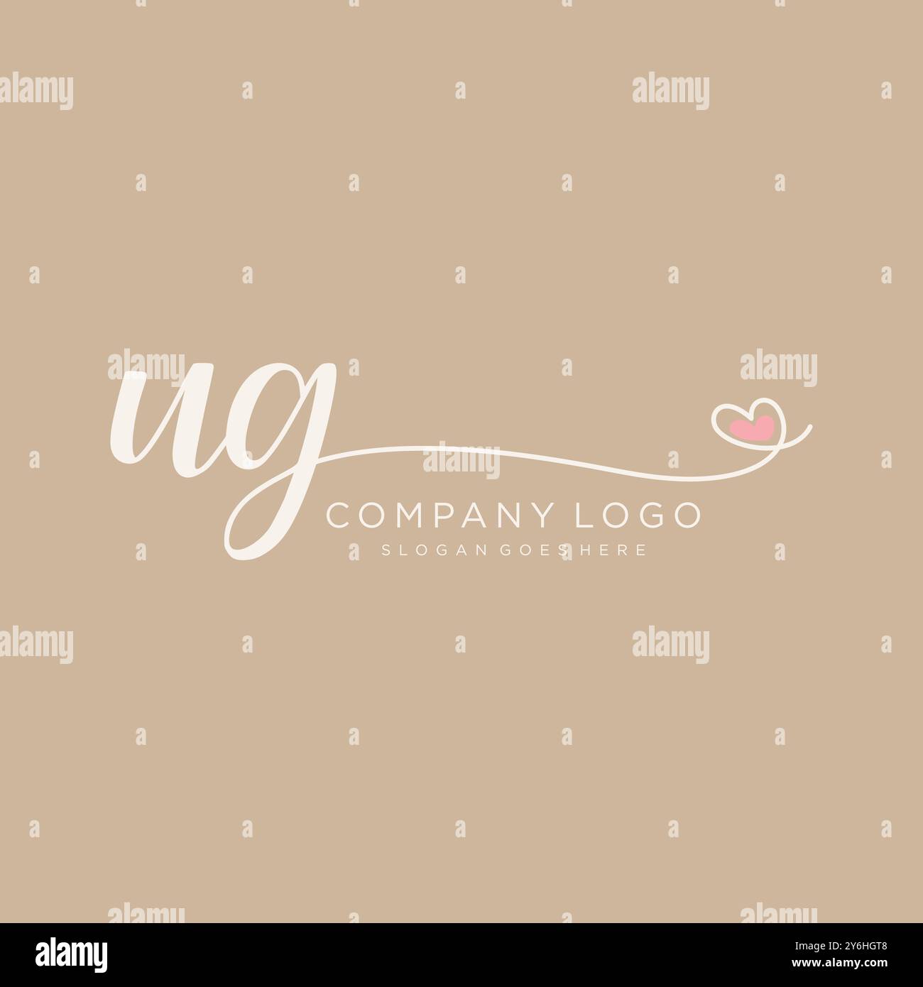 UG Initial handwriting logo design Stock Vector Image & Art - Alamy