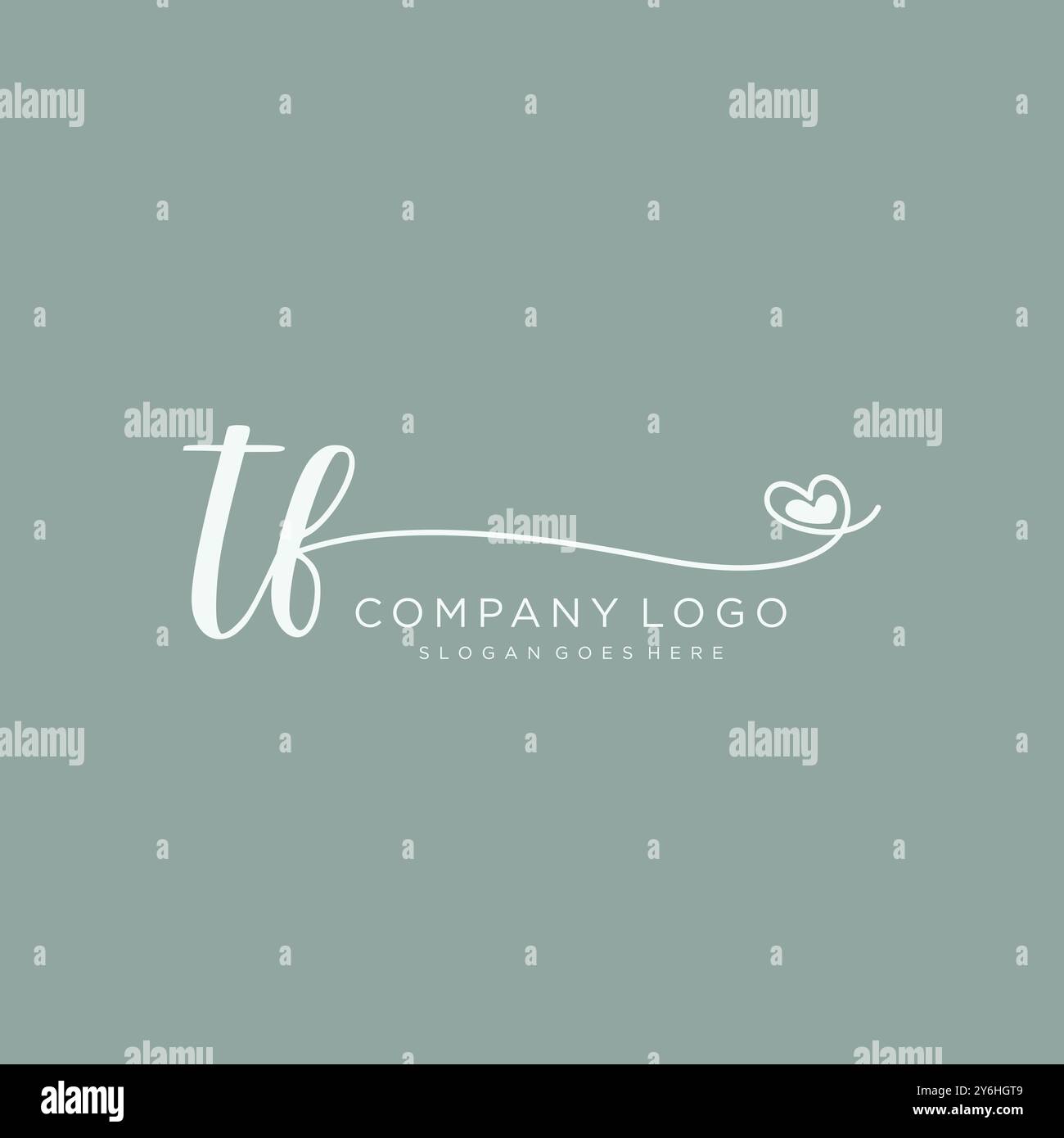 TF Initial handwriting logo design Stock Vector Image & Art - Alamy