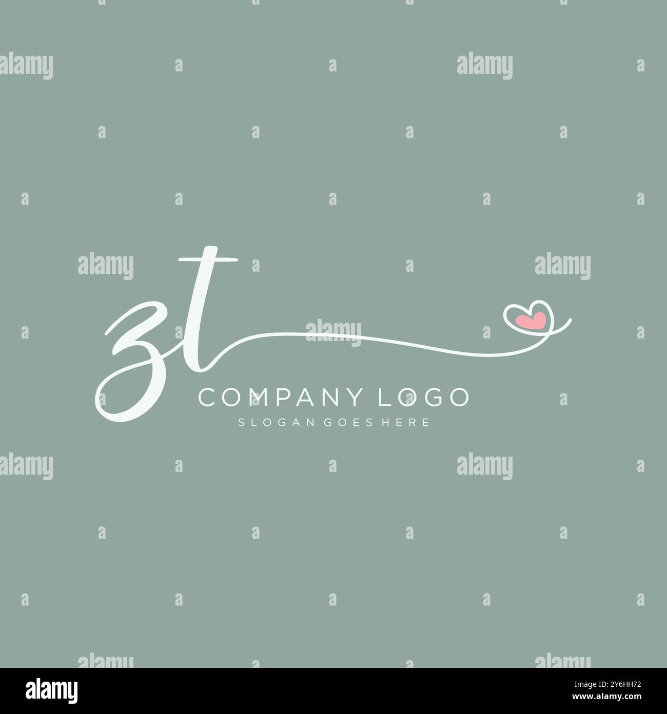 Zt initials logo Stock Vector Images - Alamy