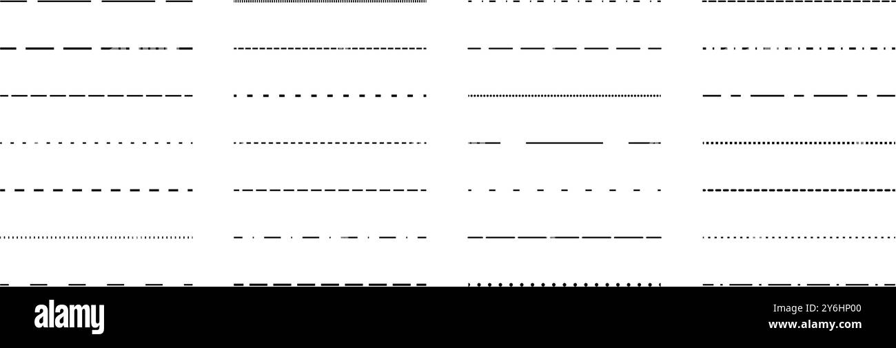 Dotted line border hi-res stock photography and images - Alamy