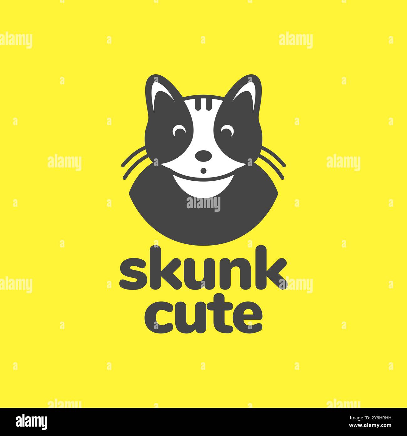 Skunk logo hi-res stock photography and images - Alamy