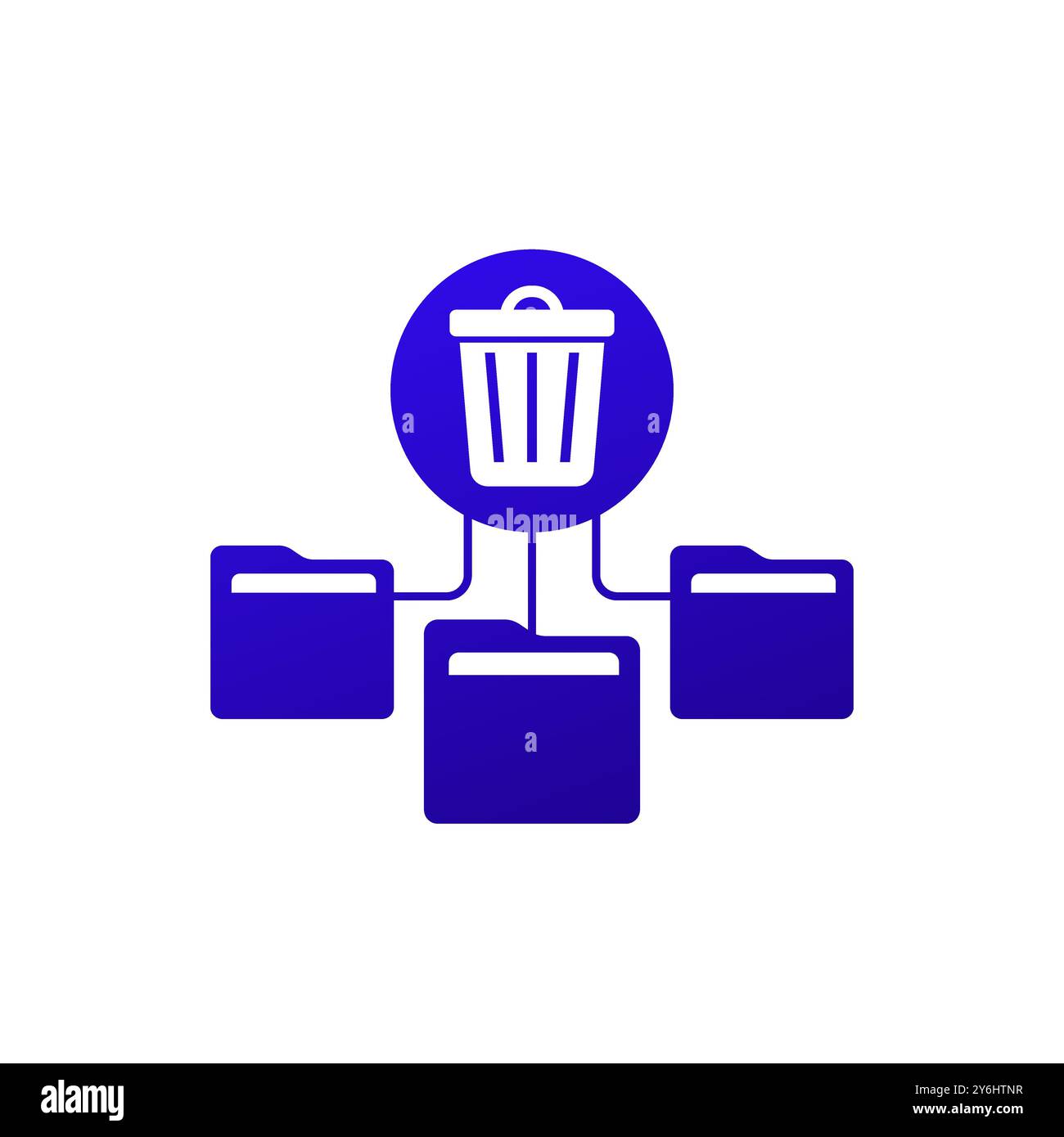 Vector select folder icon hi-res stock photography and images - Alamy