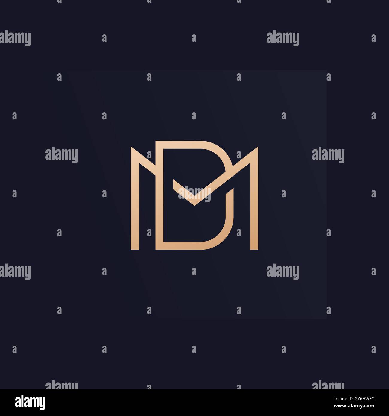 M d letters hi-res stock photography and images - Alamy