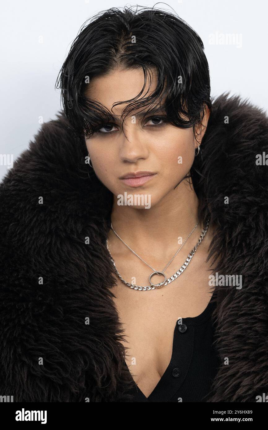 Sasha Calle attends the Acne Studios Womenswear Spring/Summer 2025 show ...