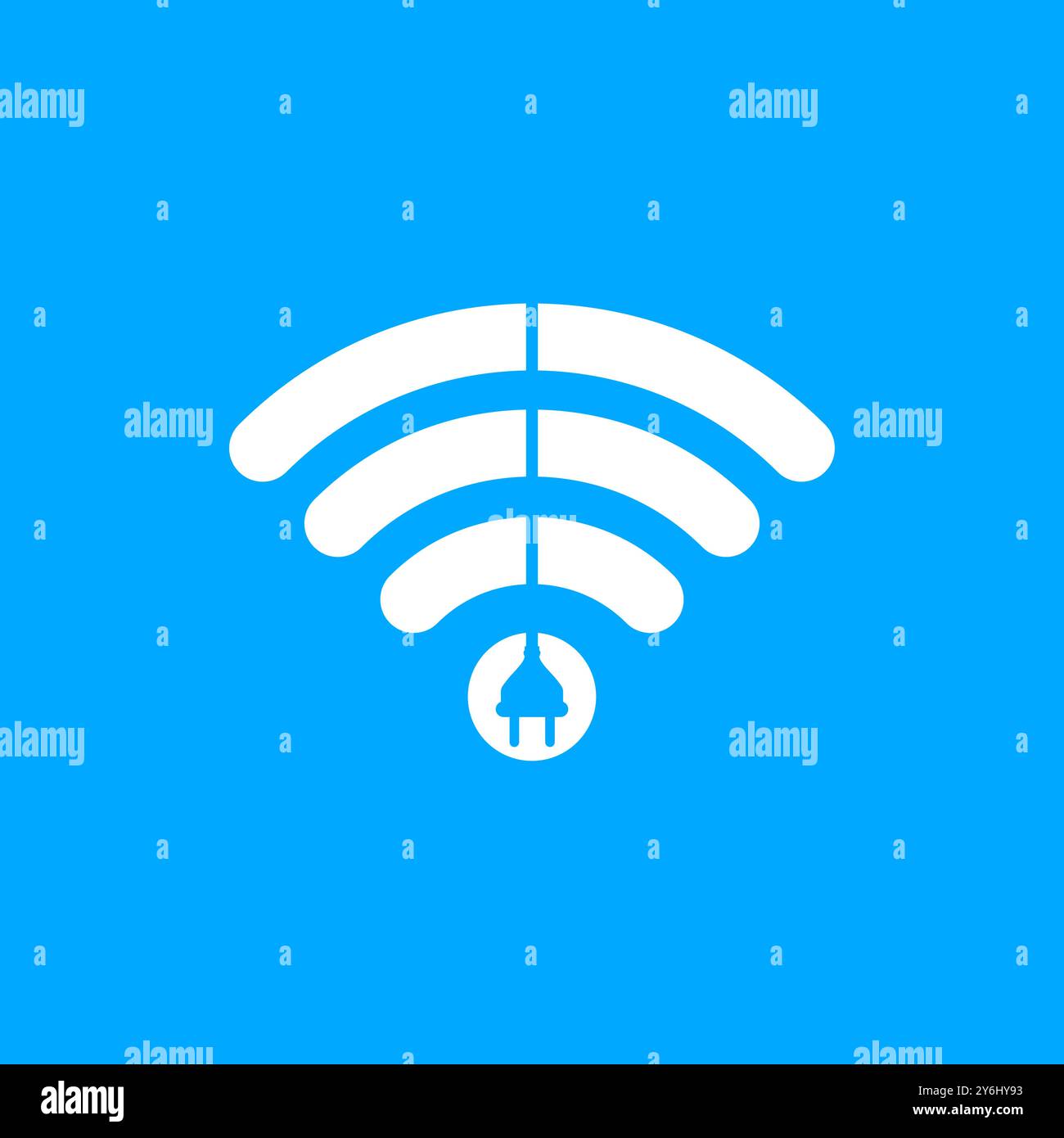 internet wifi signal logo design vector Stock Vector Image & Art - Alamy