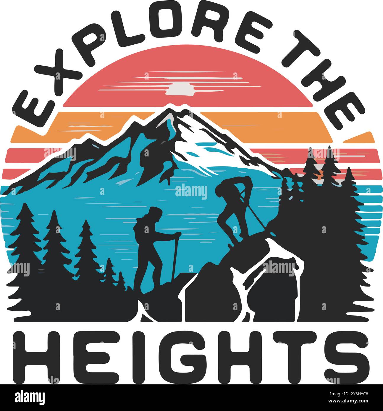 Elevated views vector hi-res stock photography and images - Alamy