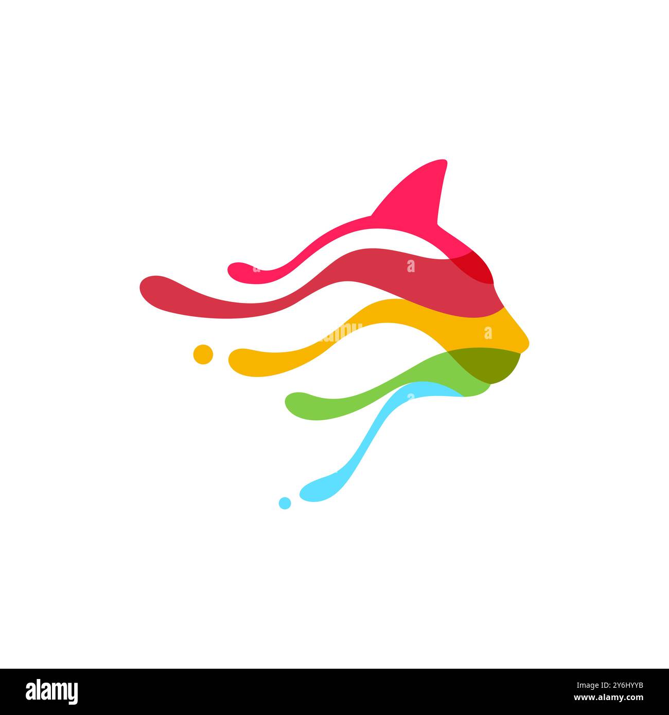 Watercolor cat vector art Cut Out Stock Images & Pictures - Alamy