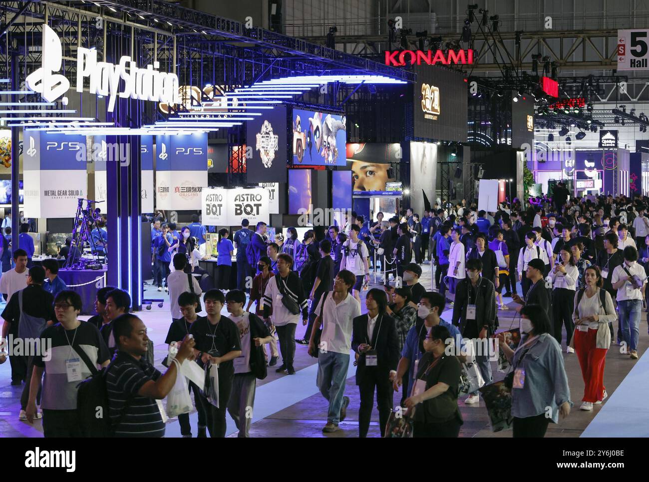 The Tokyo Game Show opens at Makuhari Messe convention center in Chiba ...