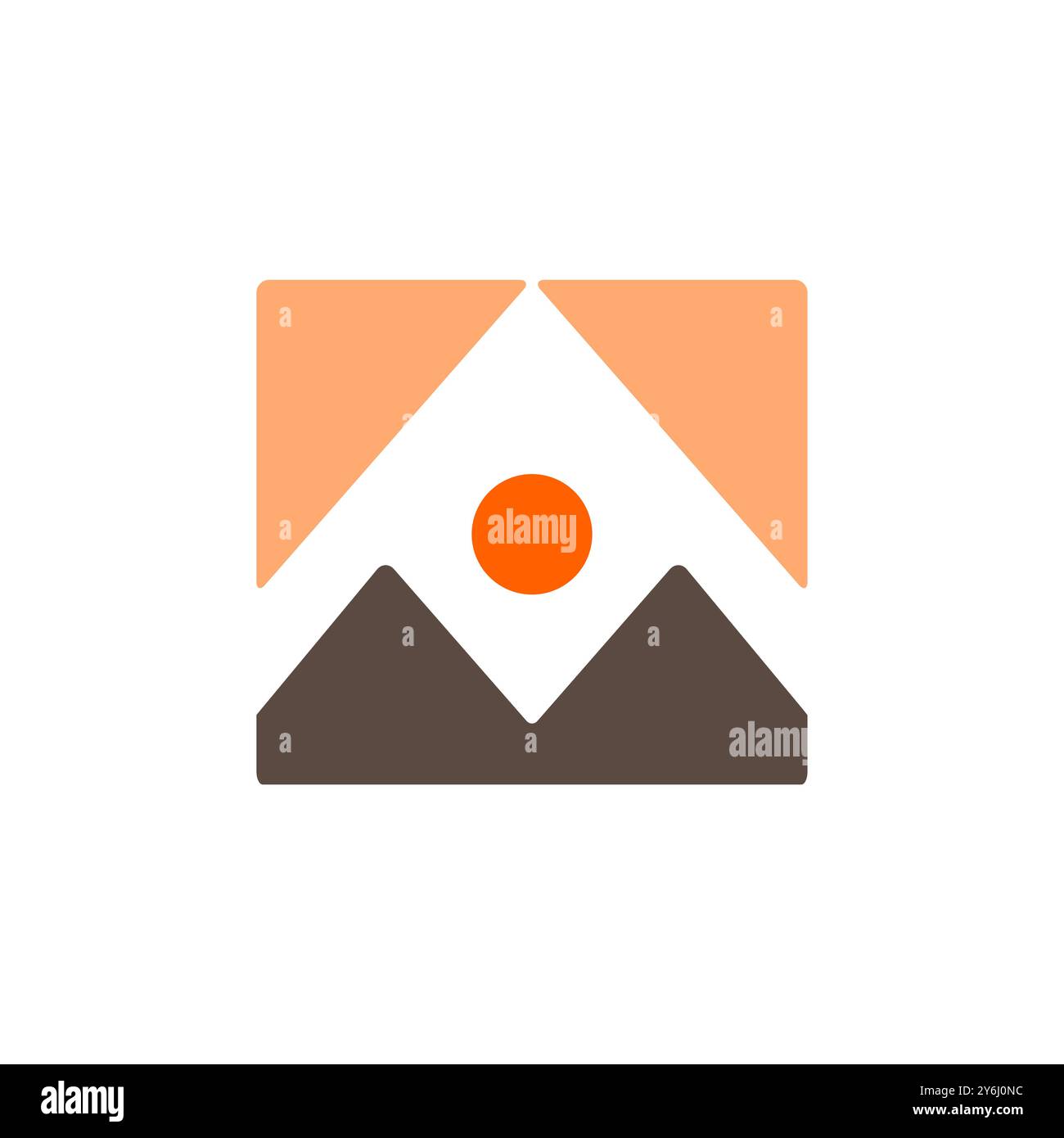 Scenery mountain lake land Cut Out Stock Images & Pictures - Alamy