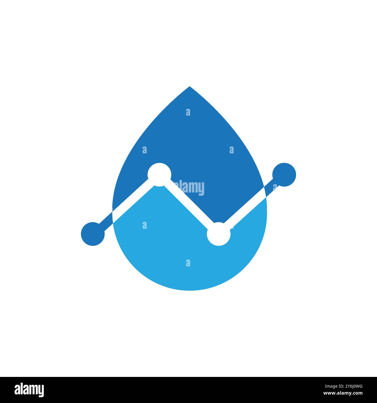 water lab droplets logo design vector flat Stock Vector Image & Art - Alamy