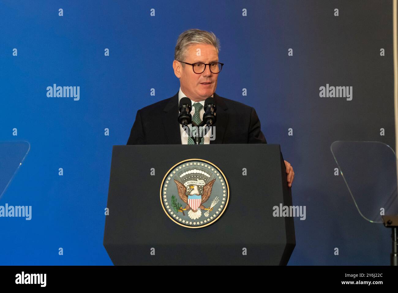 New York, New York, USA. 25th Sep, 2024. (NEW) President Biden Hosts ...