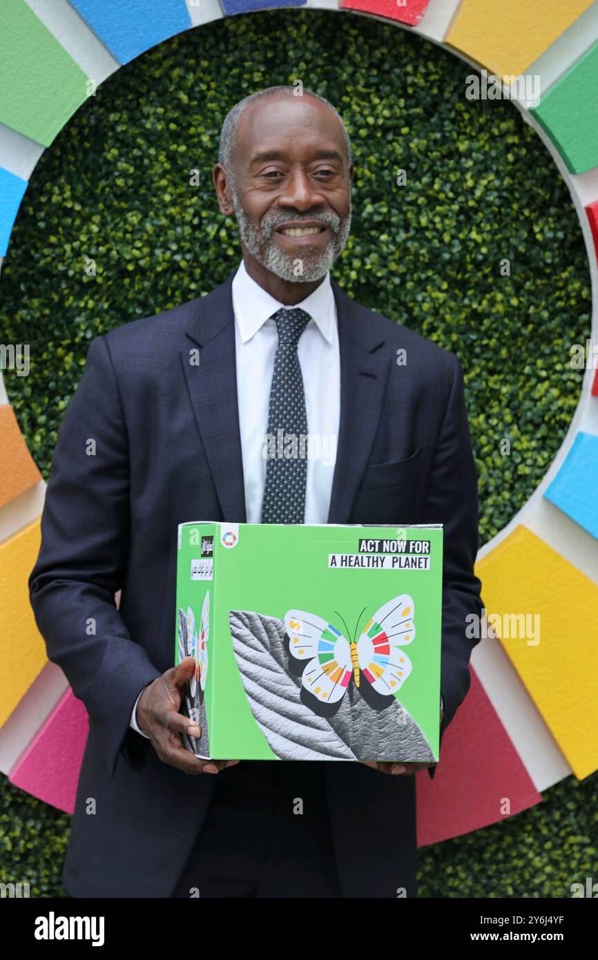 New York, NY - September 24, 2024: Actor and UN Environment Programme ...
