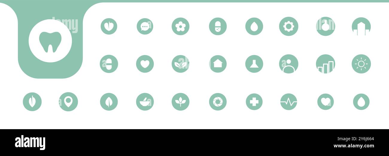 Set healing herbs on Stock Vector Images - Alamy