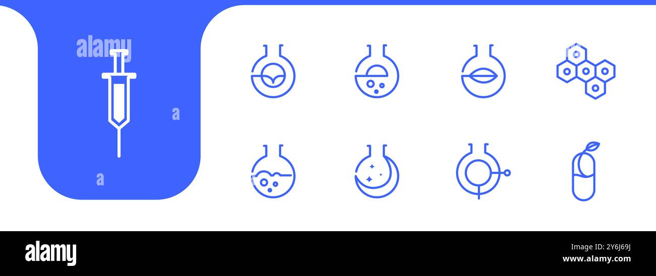 Reagent dispenser Stock Vector Images - Alamy