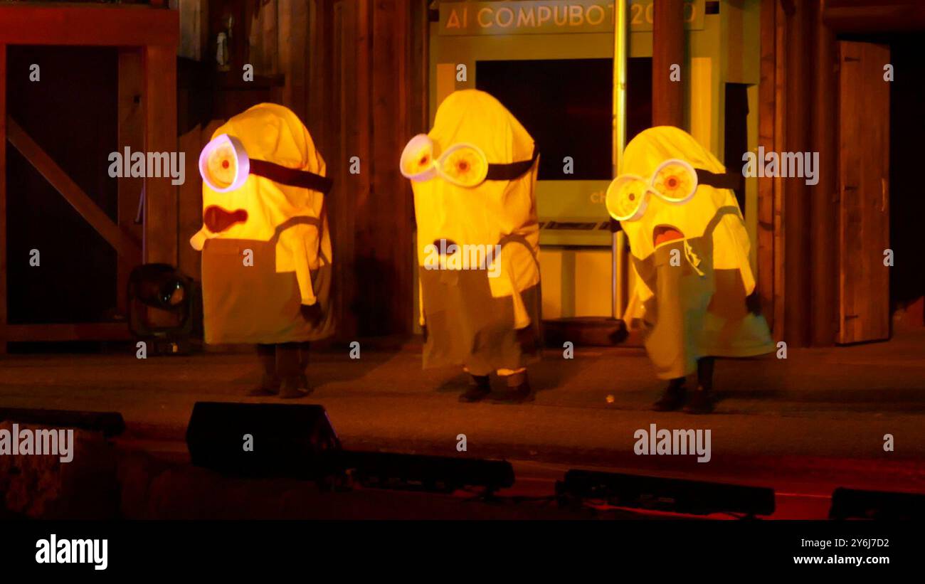 Buena Park, California, USA 22nd September 2024 Minions in The Hanging ...