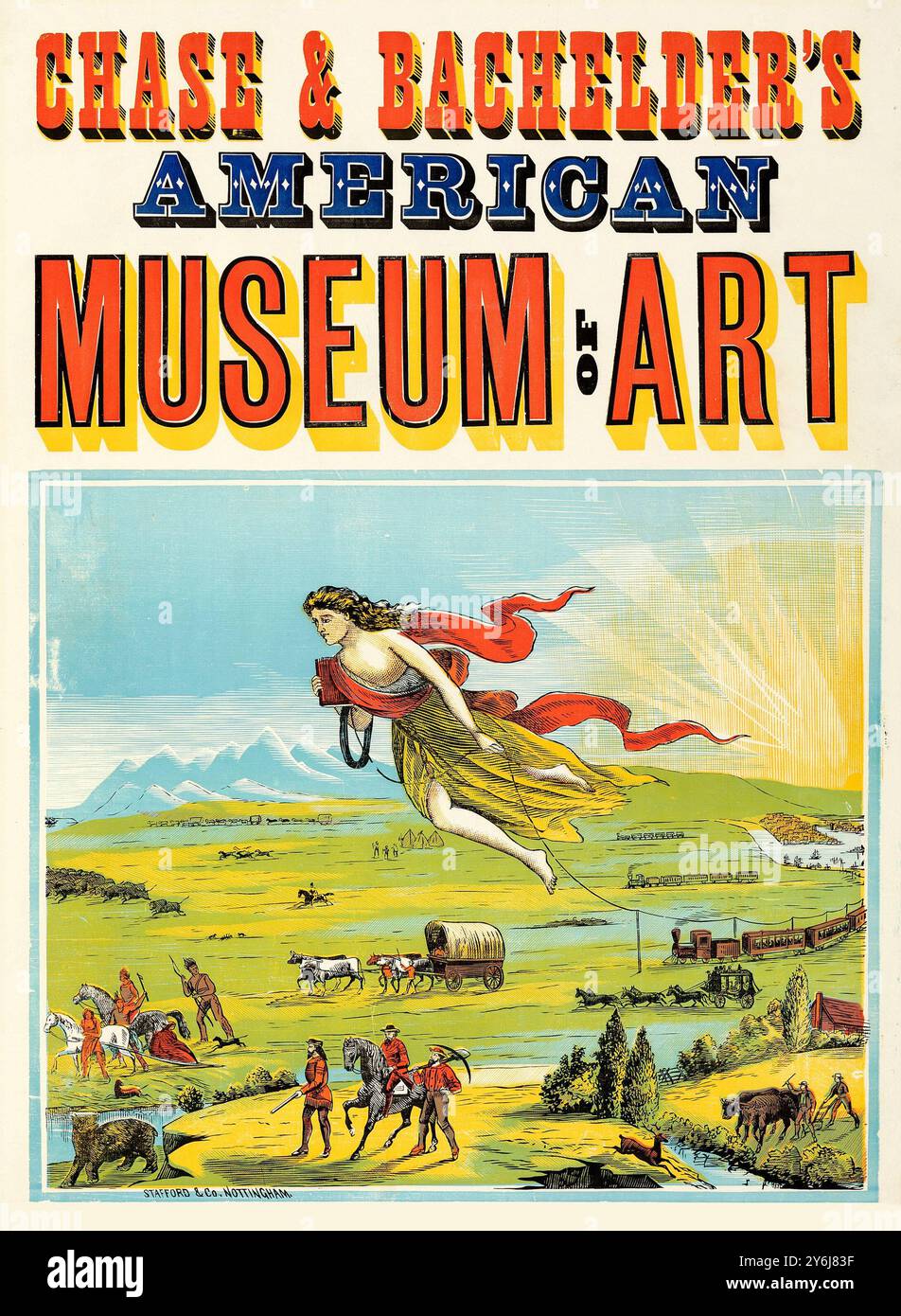 Chase and Bachelder's American Museum of Art (c 1880). Old Museum ...