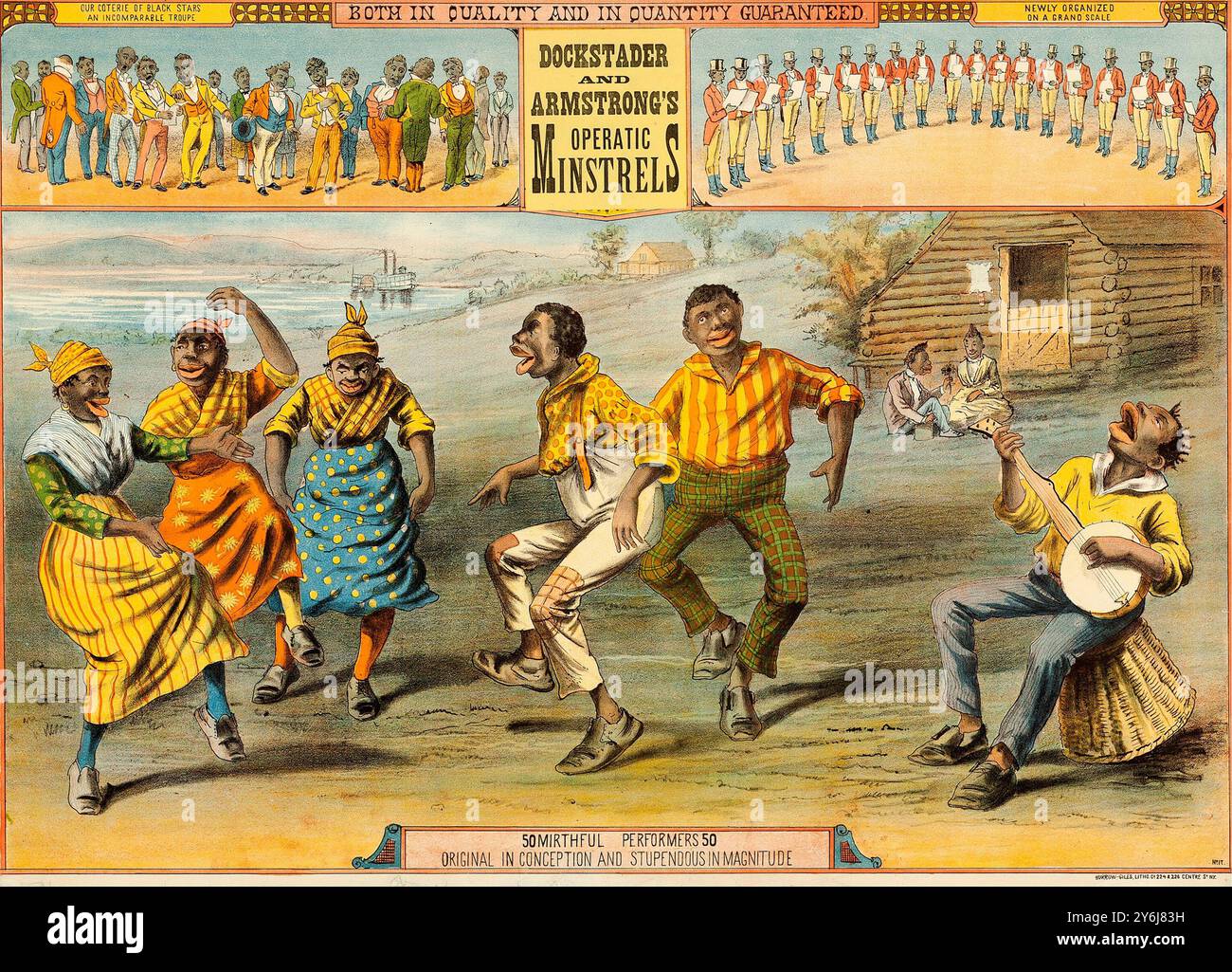 Dockstader and Armstrong's Operatic Minstrels (Burrow-Giles, 1897 ...