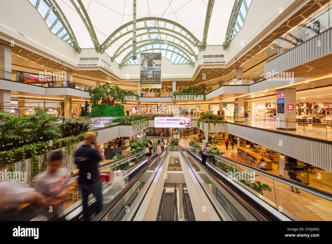 Castle Towers Shopping Centre in Castle Hill, Sydney Stock Photo - Alamy
