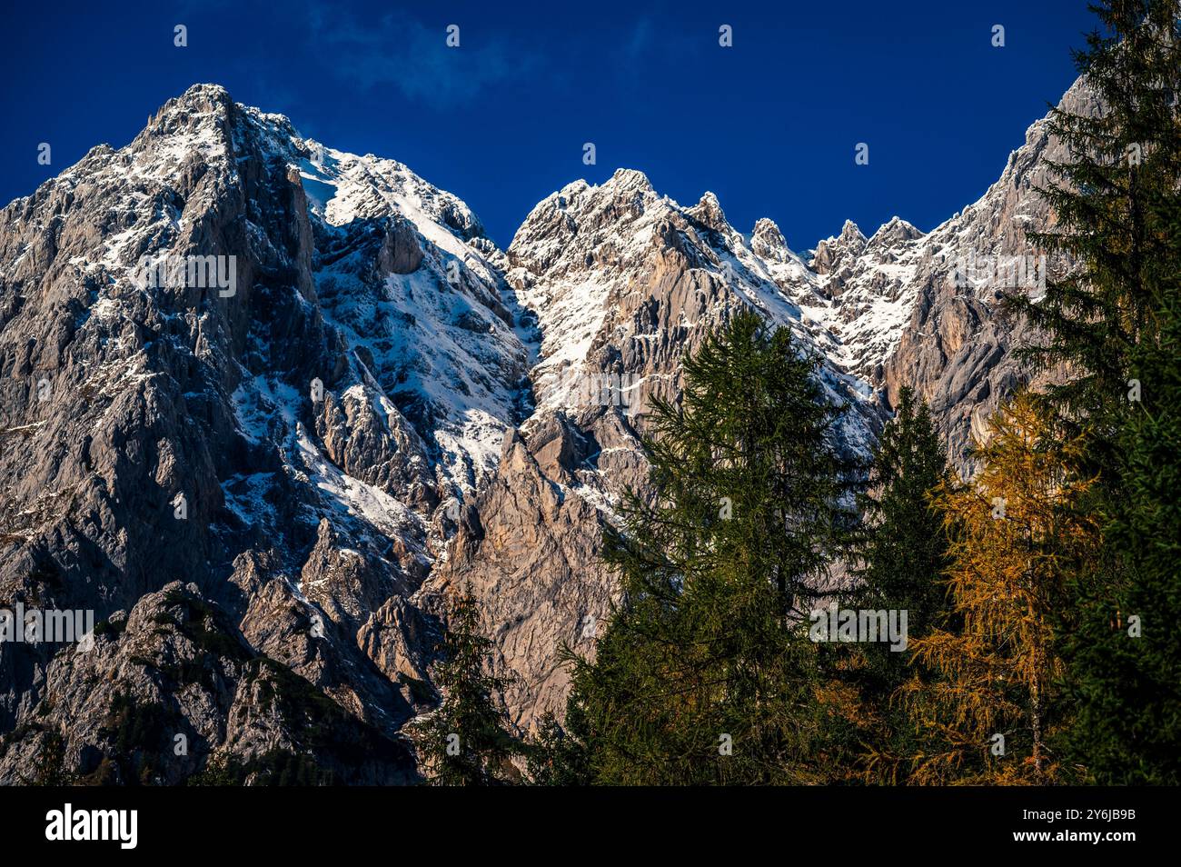 Autumn in Val Degano. Forni Avoltri. Explosion of colors in the Piave ...