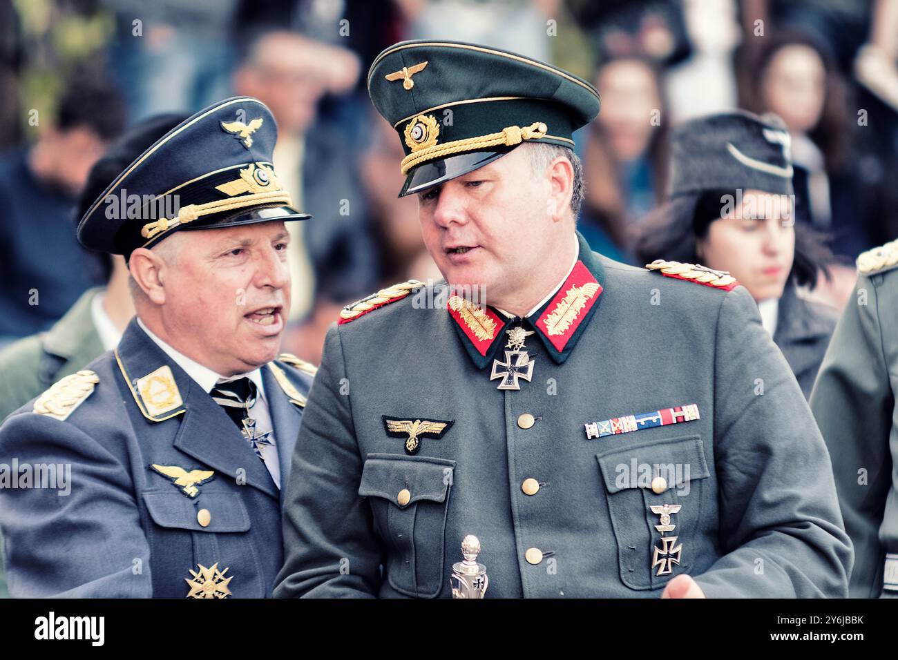 historical recreation of the World War II Stock Photo - Alamy