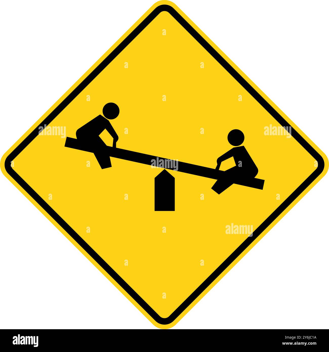 Pedestrian crossing sign in Stock Vector Images - Alamy