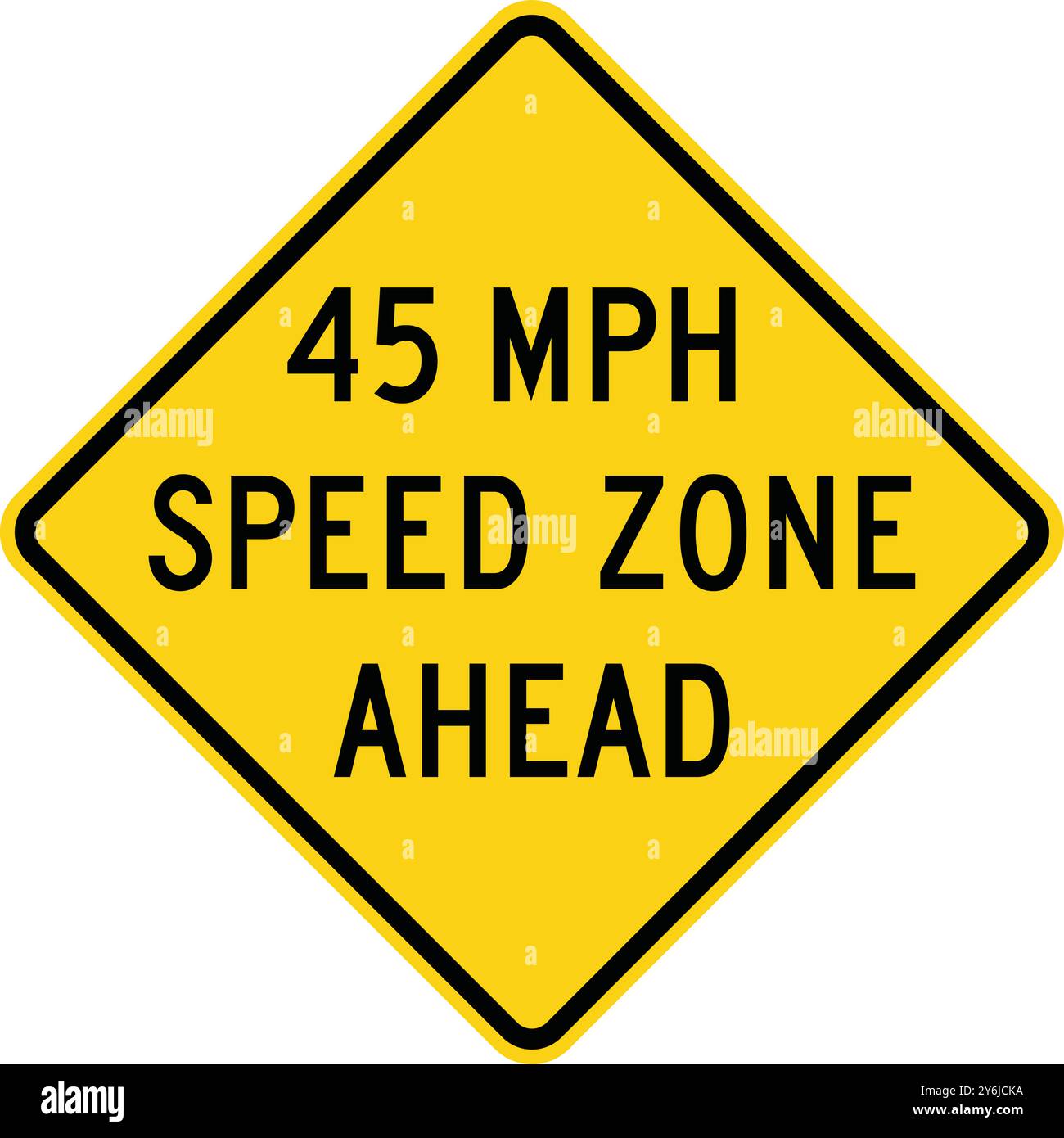 Speed zone ahead. Advance Traffic Control Signs: Stop, Yield, Traffic Lights Ahead, Speed Limits ...
