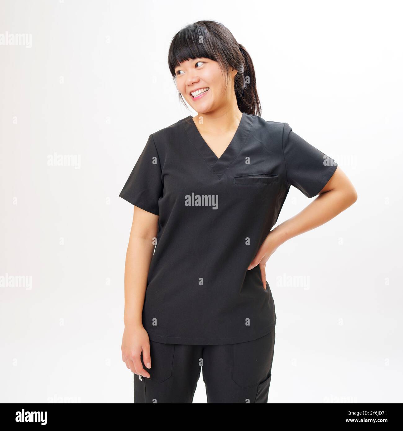 Beautiful young doctor woman dance hi-res stock photography and images - Alamy