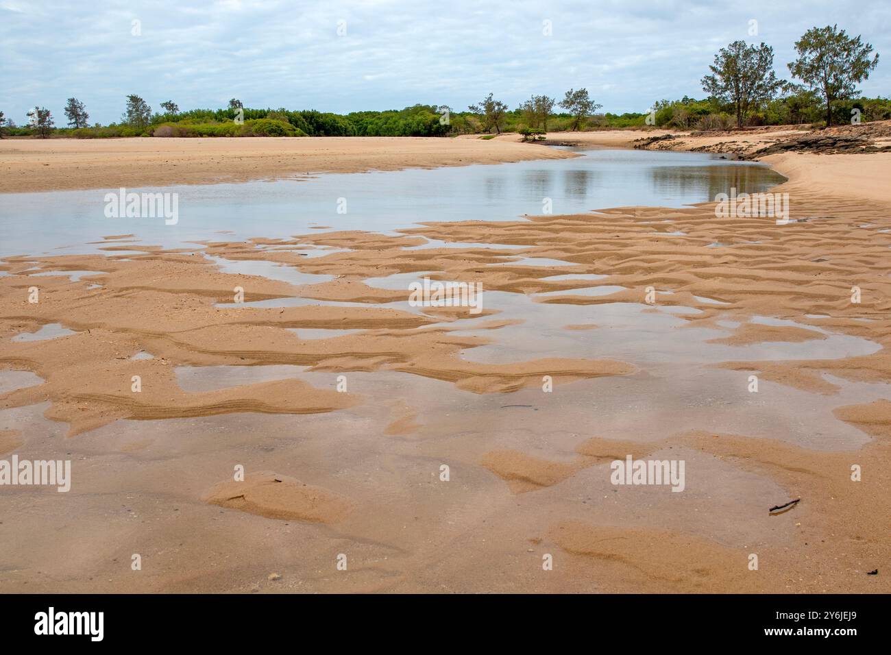 Crocodile Creek Lombuy East Arnhem Land Stock Photo Alamy