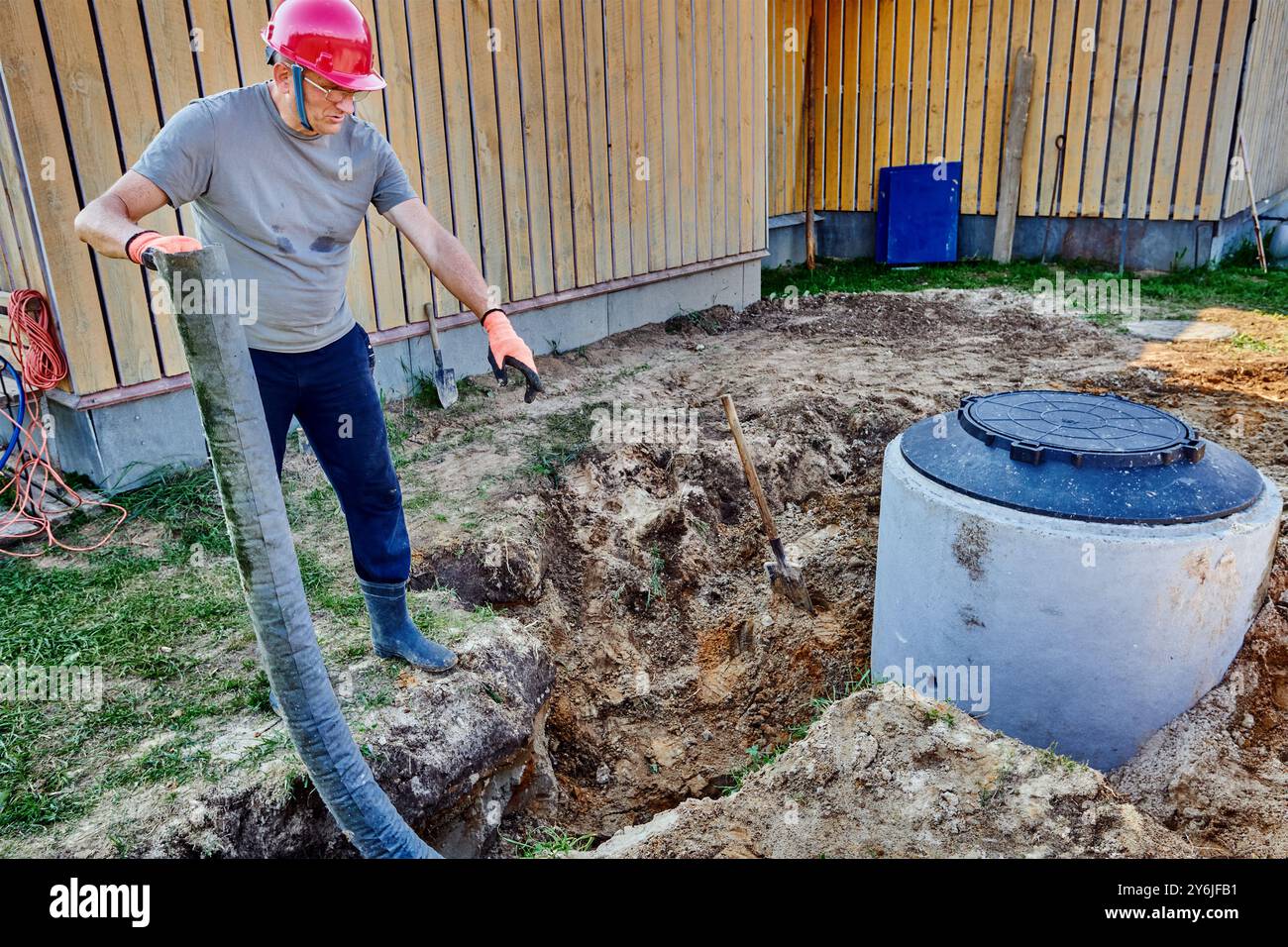 Perforated pipe hi-res stock photography and images - Alamy
