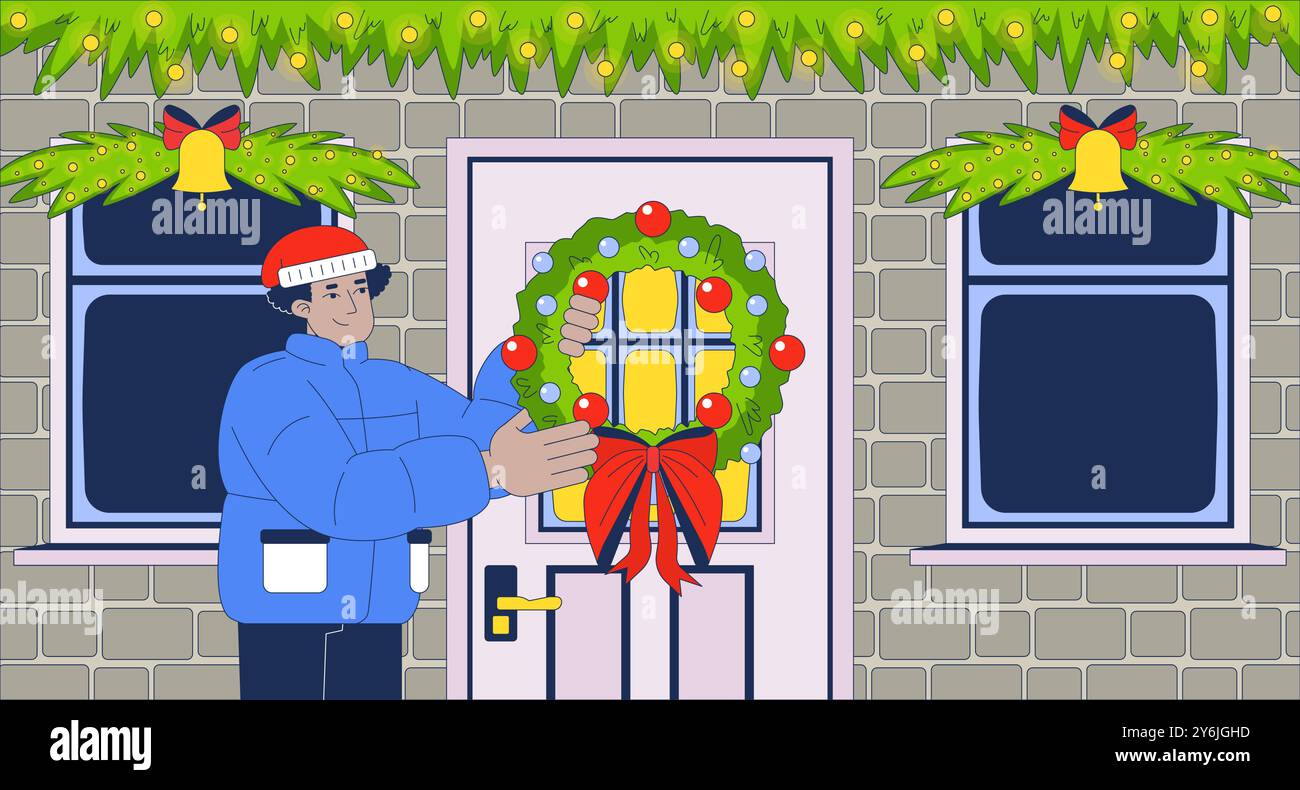 Latino christmas Stock Vector Images - Alamy