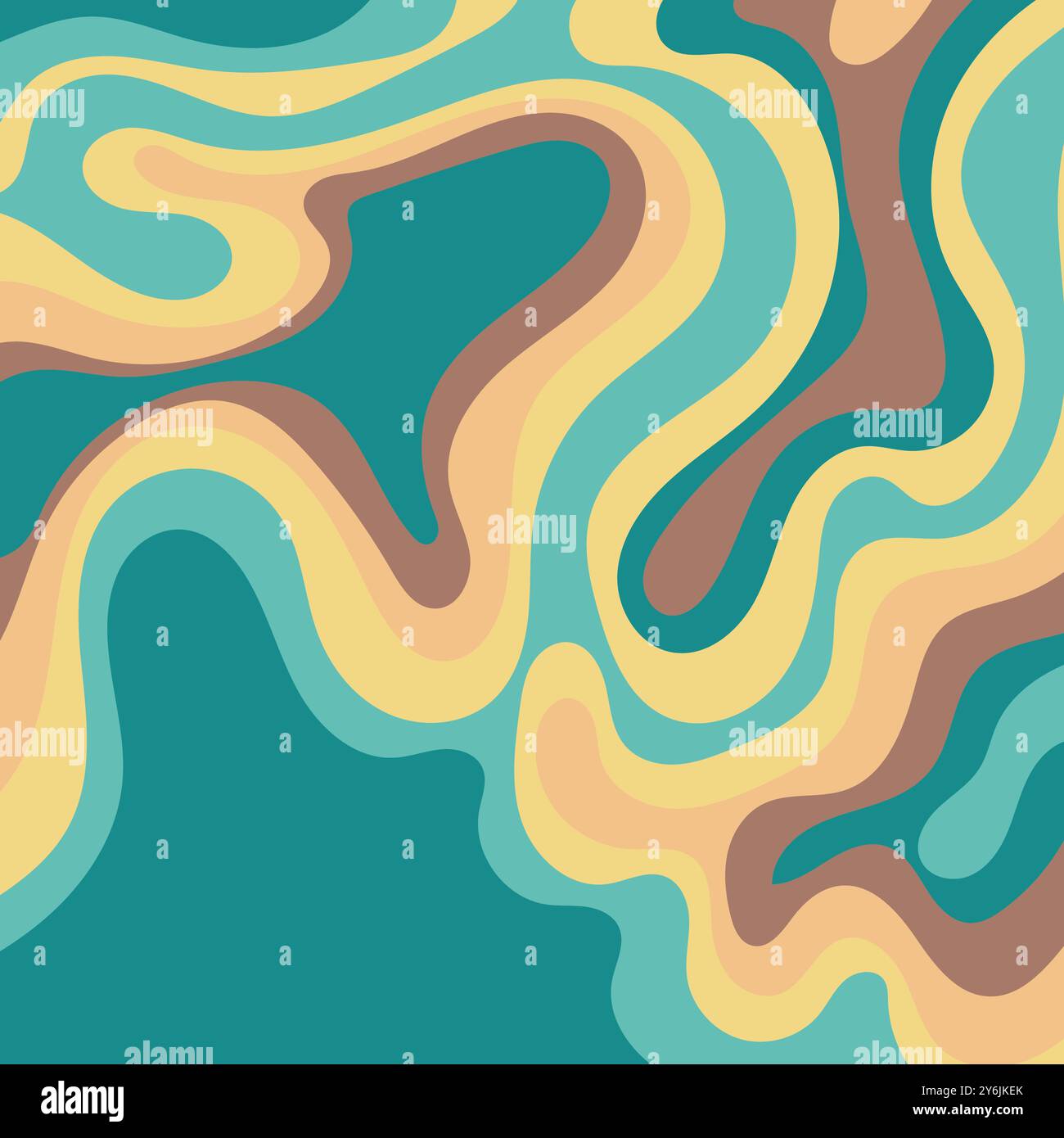 Wavy lines posters fluid Stock Vector Images - Alamy