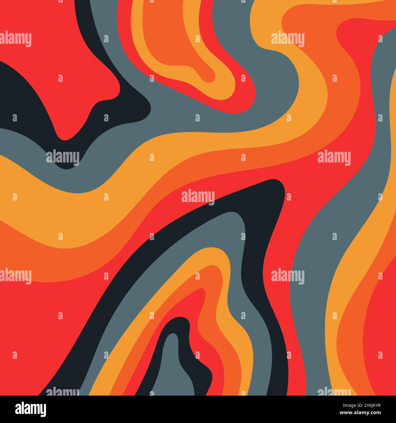 Abstract background with wavy lines and colorful patterns suitable for graphic design projects ...