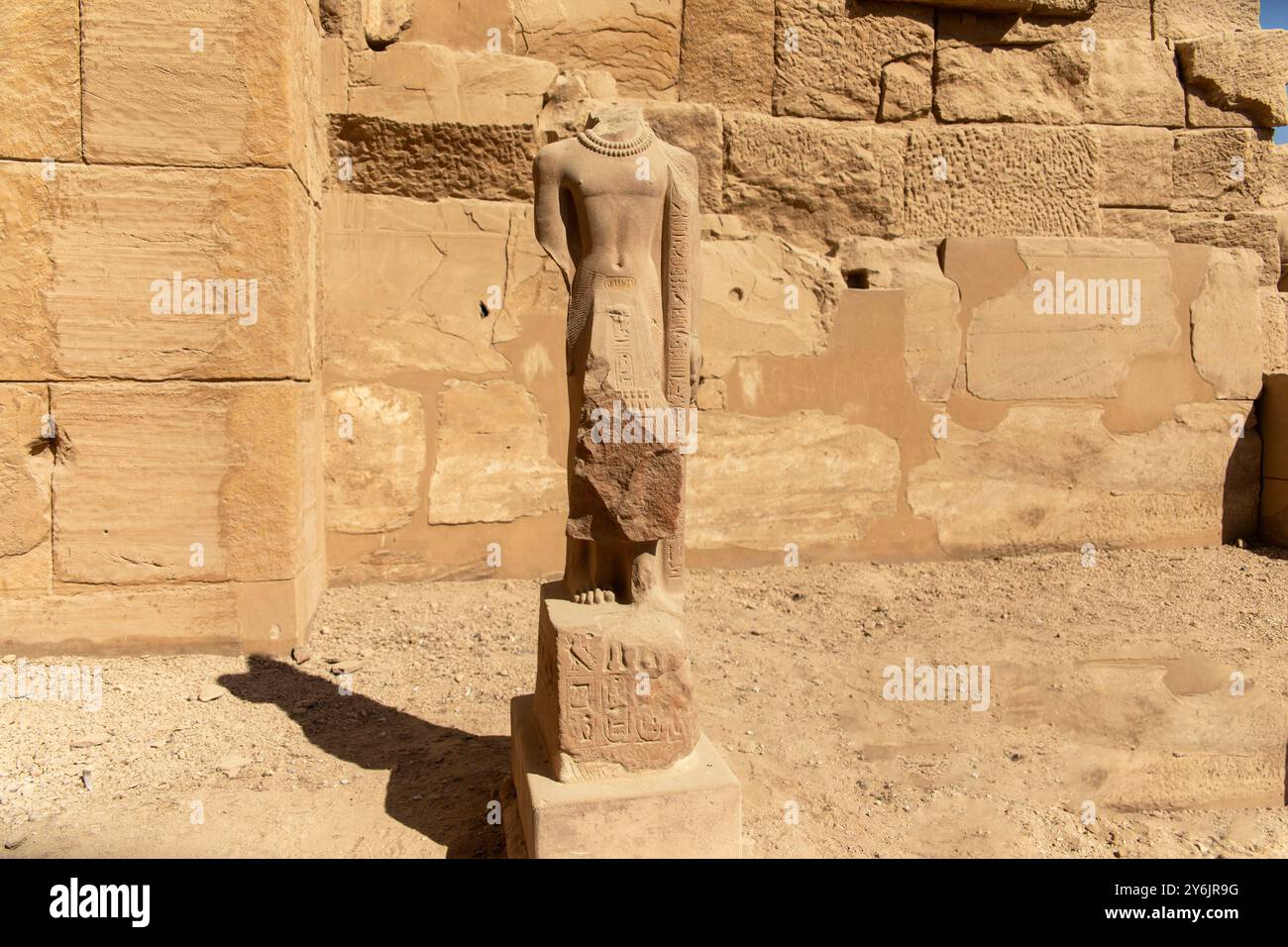 A recently unearthed statue, Guardian of the Nile, discovered in the ...