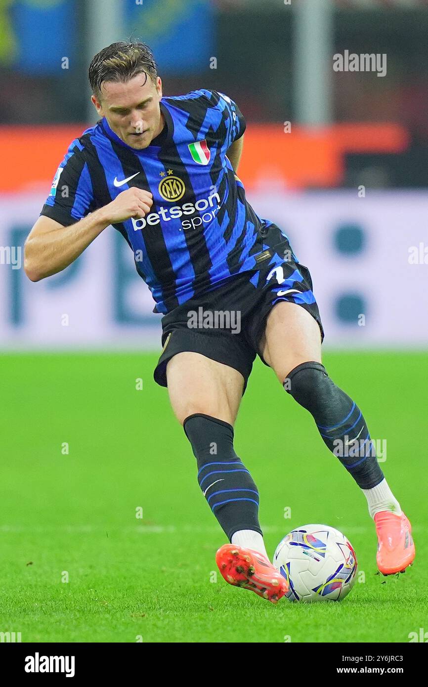 Inter Milan's Piotr Zielinski during the Serie A soccer match between ...