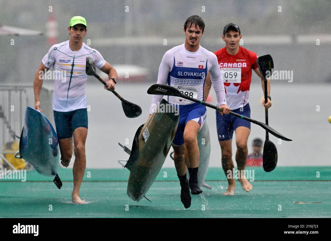 Maximilian Szabo (SVK, 288), Jacob Steele (CAN, 59) and Casey Haynes ...