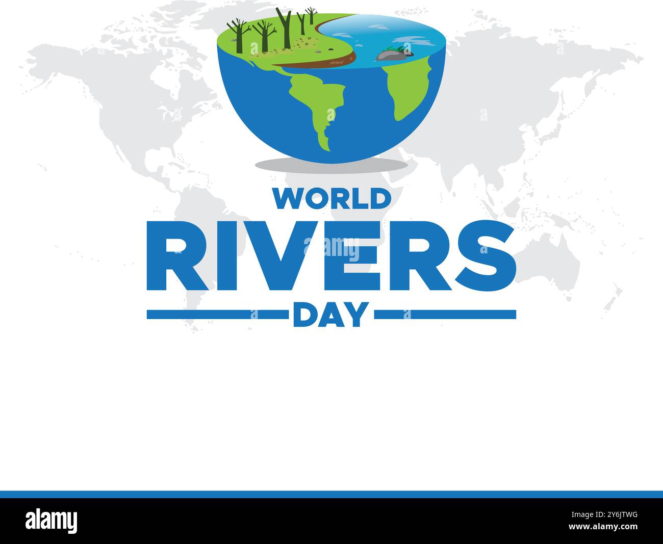 International day rivers Stock Vector Images - Alamy