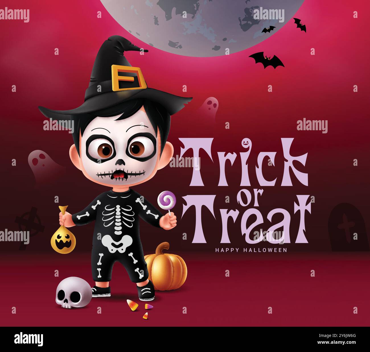 Cute funny sorcerer in Stock Vector Images - Alamy