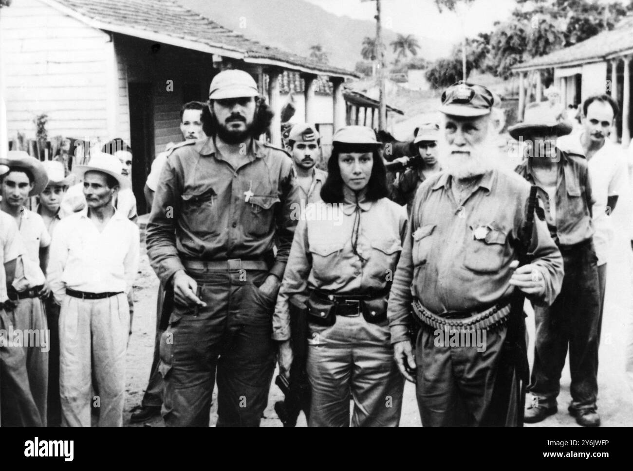 Young and old , men and women , are fighting for Fidel Castro's rebel ...