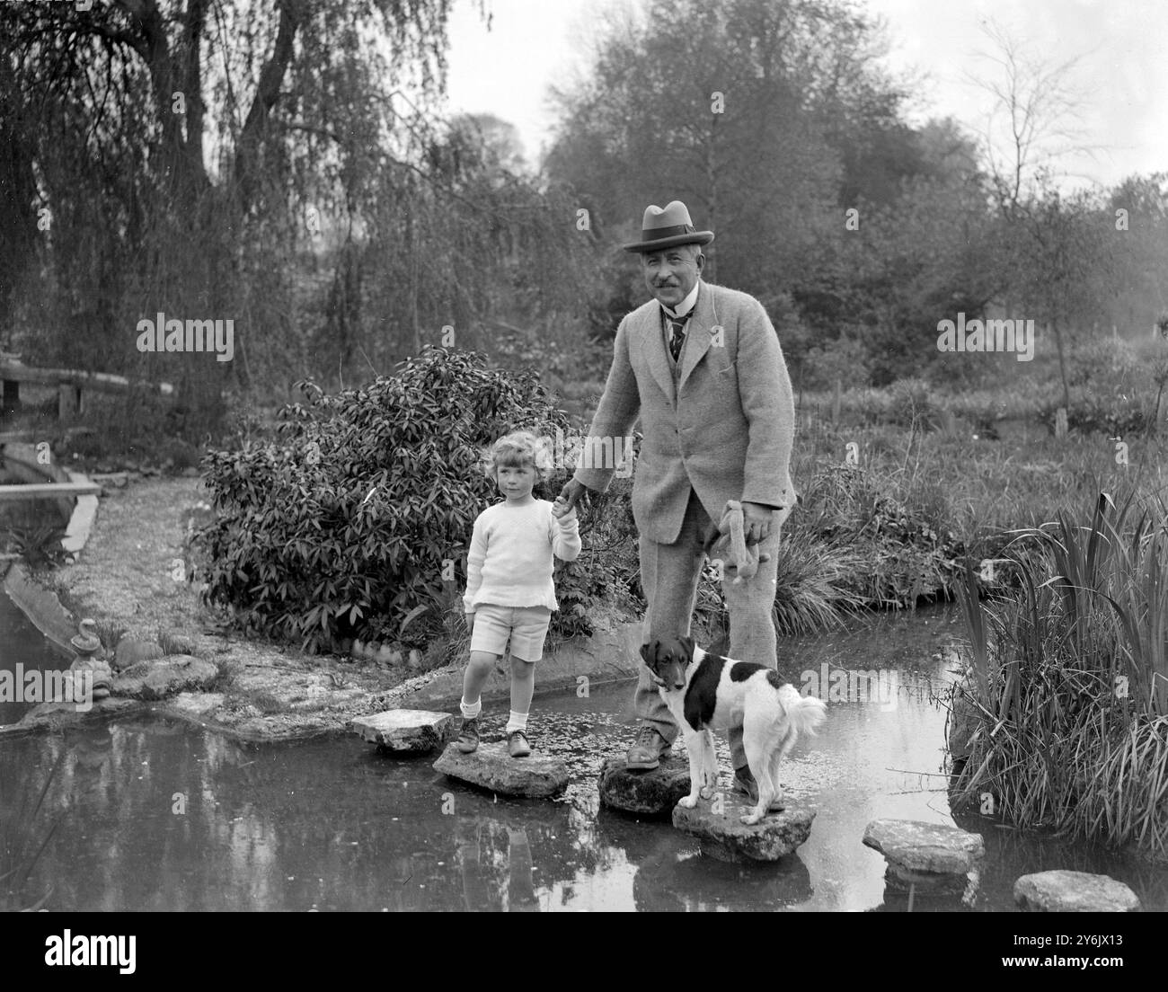 At " The Malms " , Shawford , residence of the ex - mayor of Winchester ...