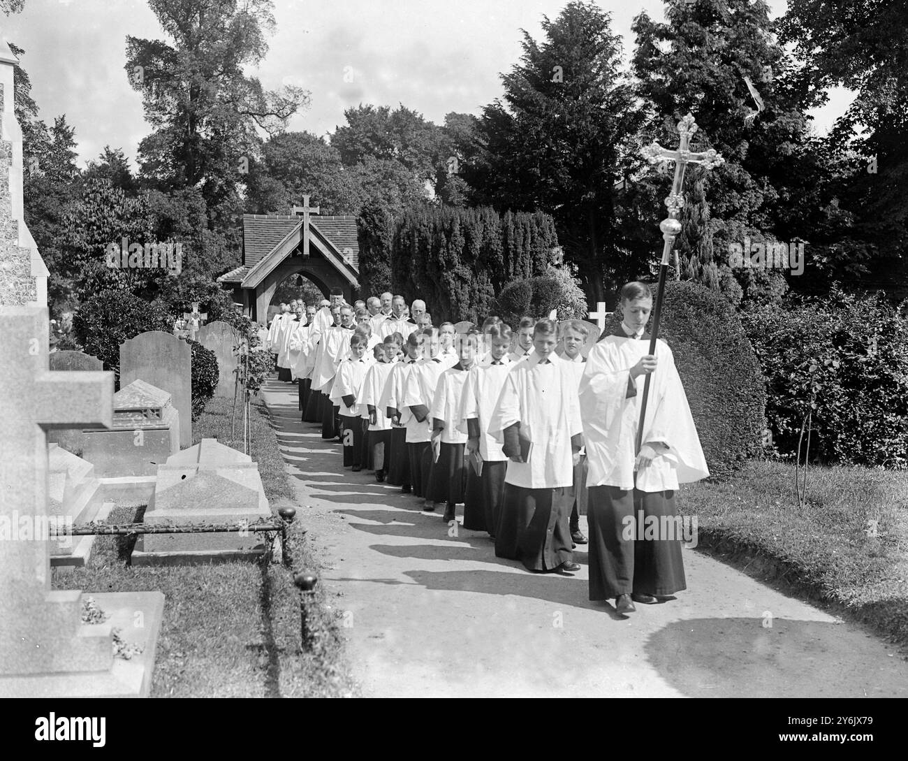 Procession of the virgin mary Black and White Stock Photos & Images - Alamy