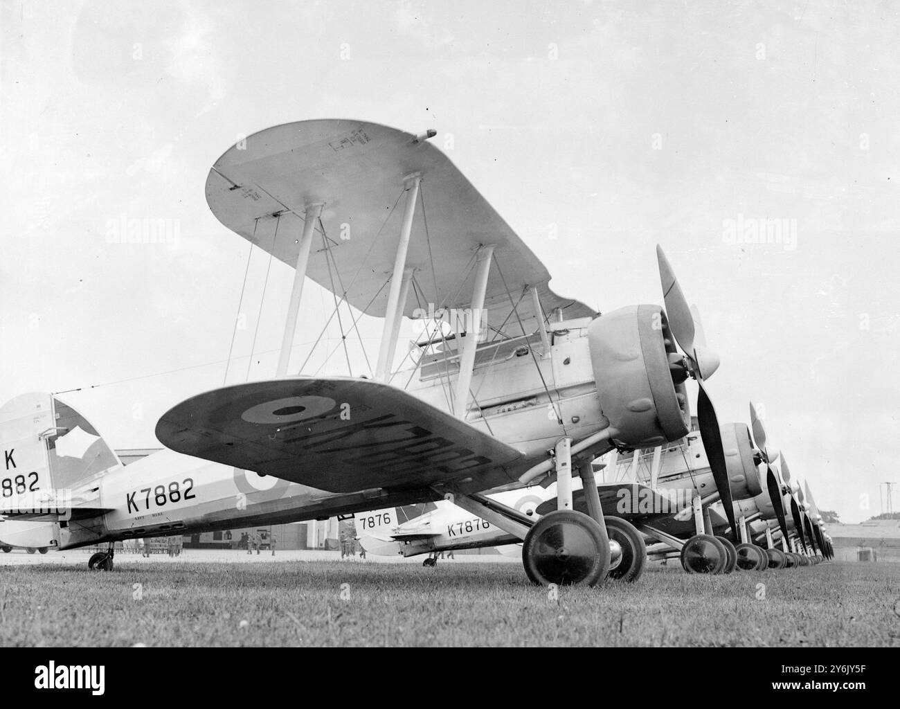 Biggin Hill Aerodrome , Kent , England London Air Defence manoeuvres ...