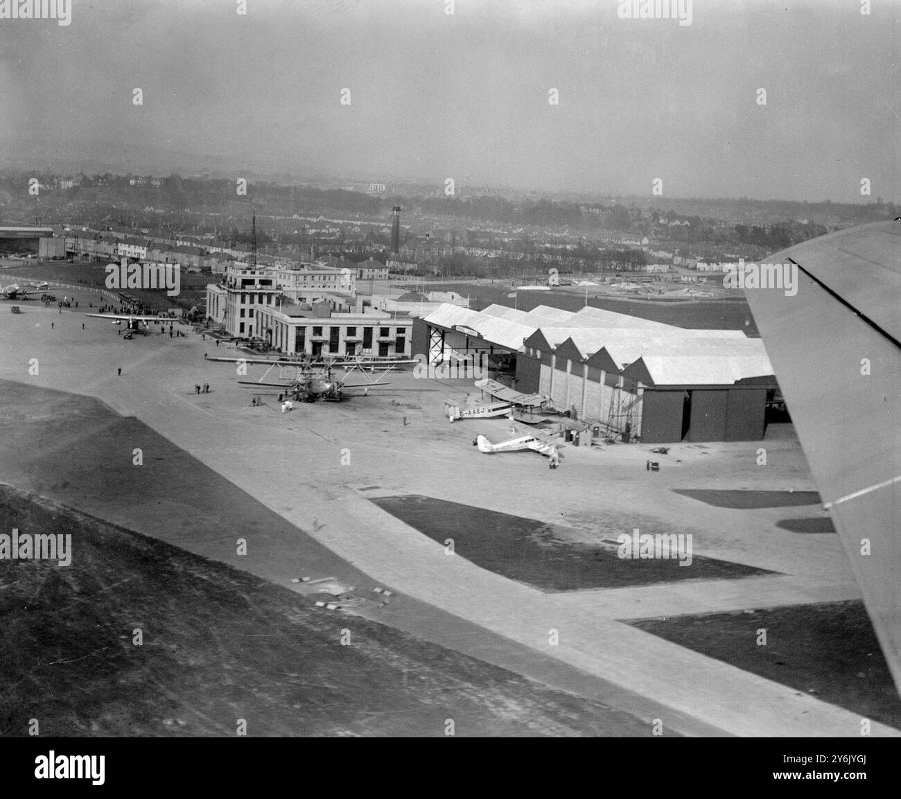 Croydon Airport , south London , England 19 March 1935 Stock Photo - Alamy