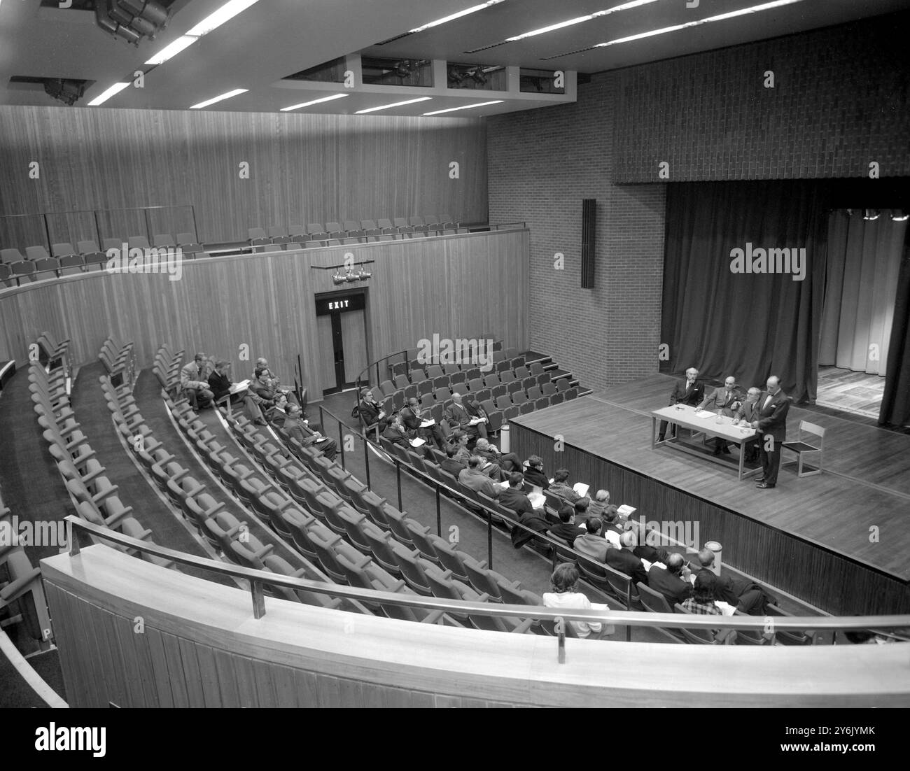 Interior view of Nuffield Theatre at the University of Southampton . On ...