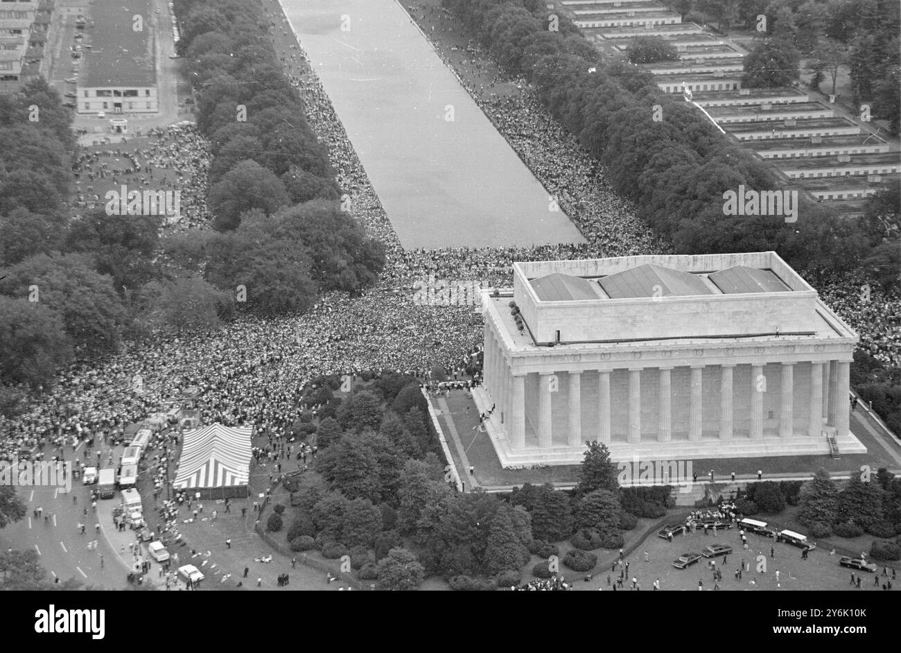 28 August 1963 Over 200.000 civil rights demonstrators marched into the ...