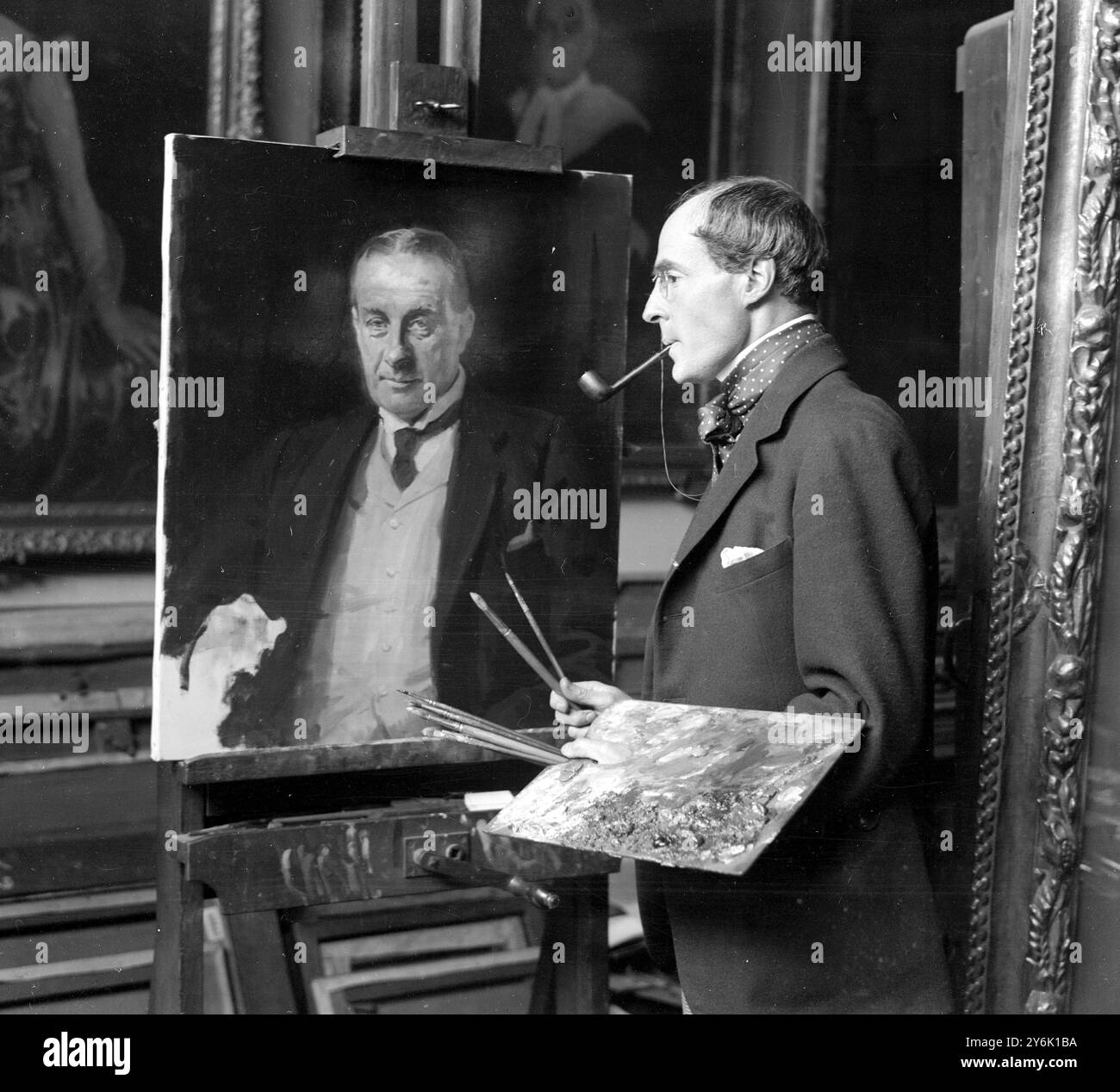 Completing the picture Black and White Stock Photos & Images - Alamy