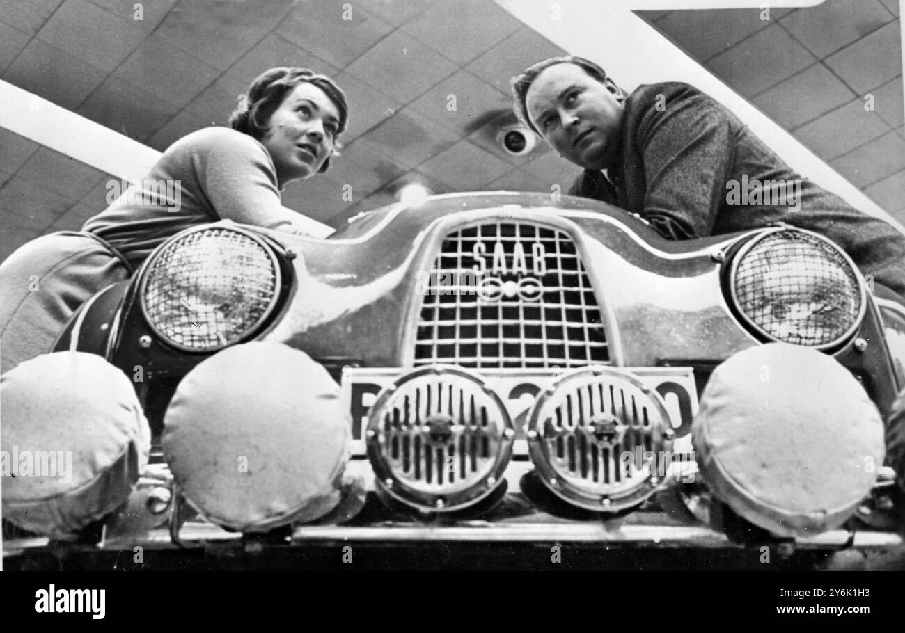 Stockholm , Sweden : Pat Moss - Carlsson , famous daughter of racing ...