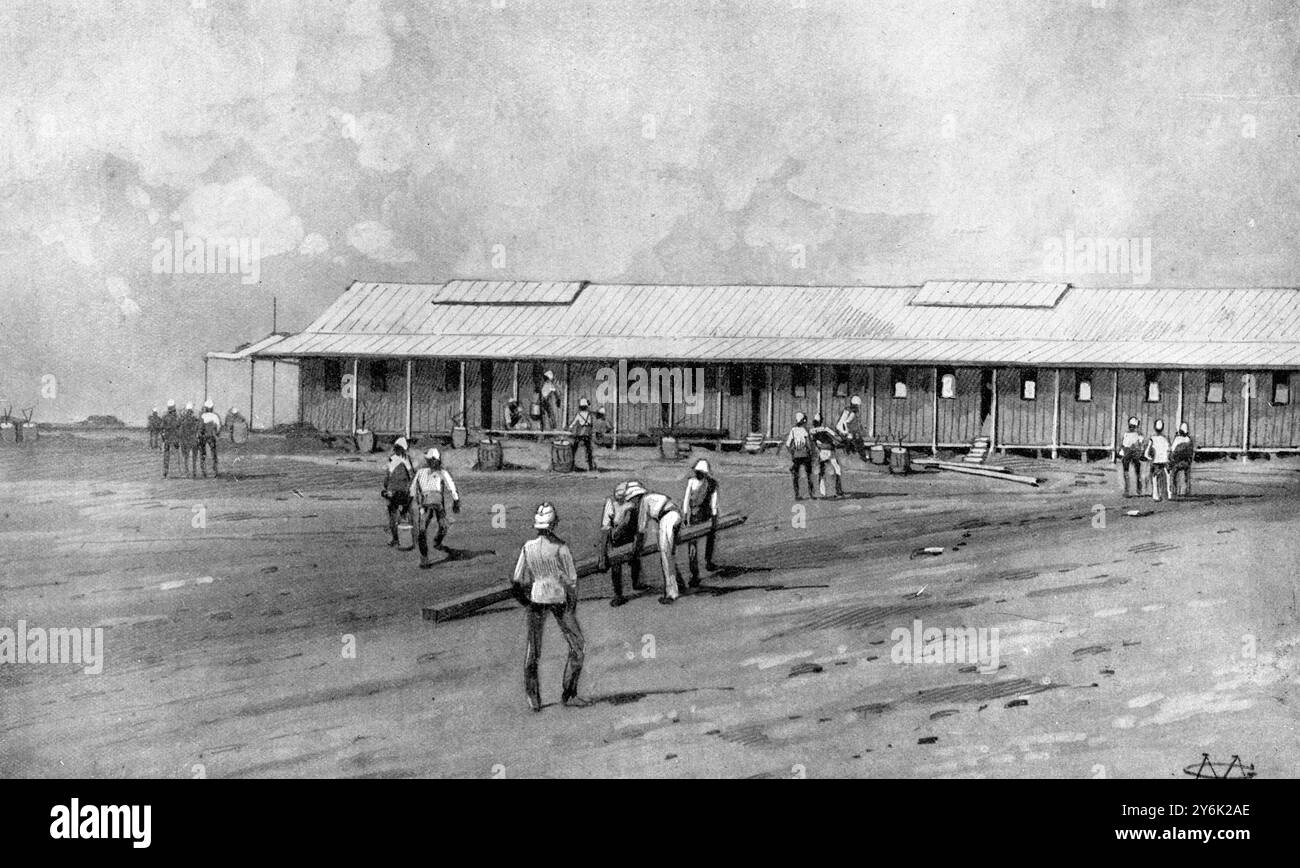The Transvaal War : Hospital at Ladysmith . 11 November 1899 Stock ...