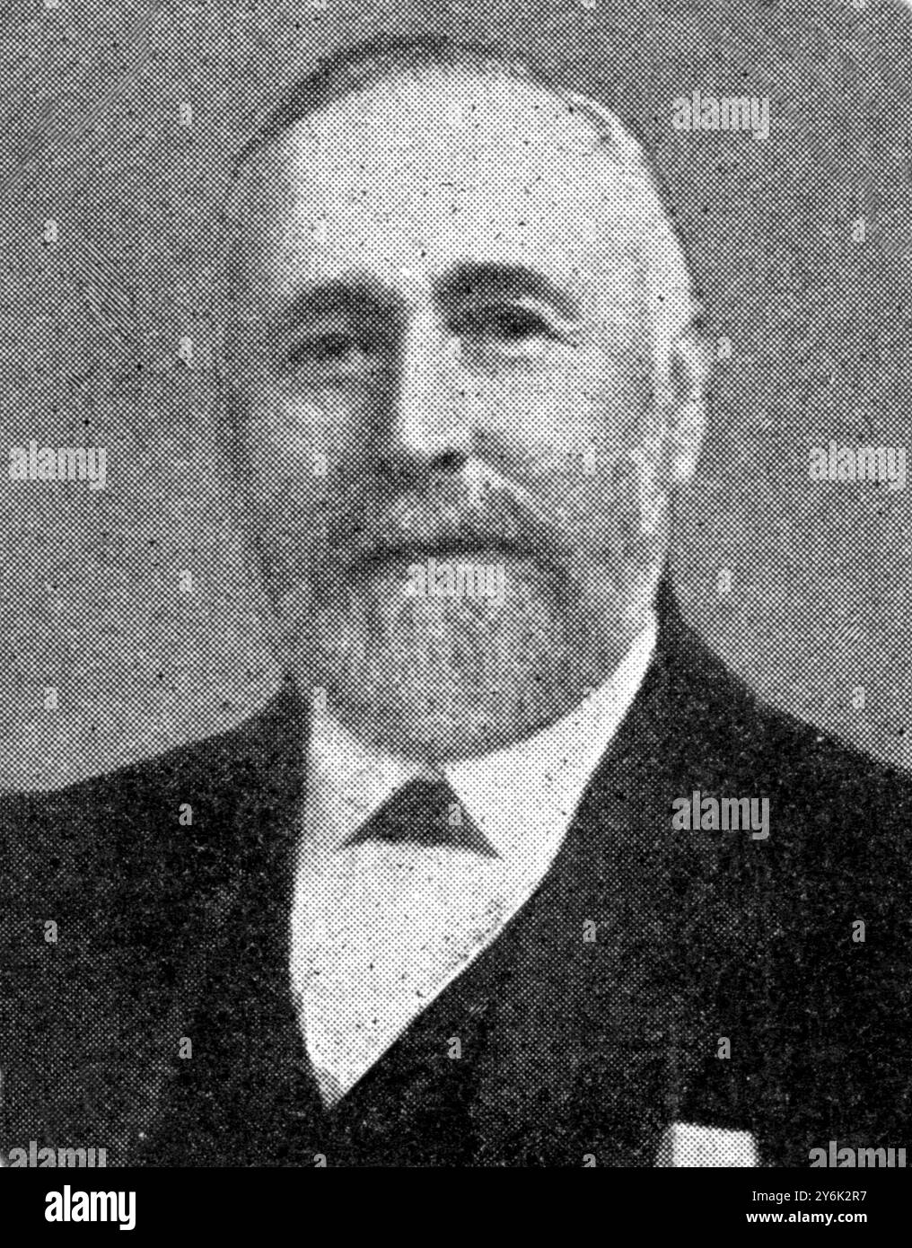 Lord Pirrie , New Knight of St Patrick . 17 October 1908 Stock Photo ...